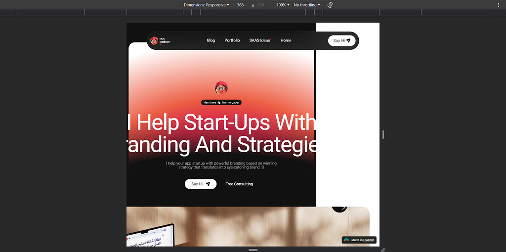 Layout positioning issue using Plasmic. - Issues - Plasmic Community