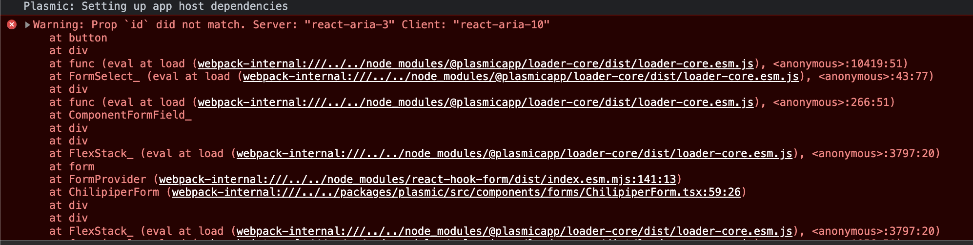 Having hydration issues with Next.js - Issues - Plasmic Community