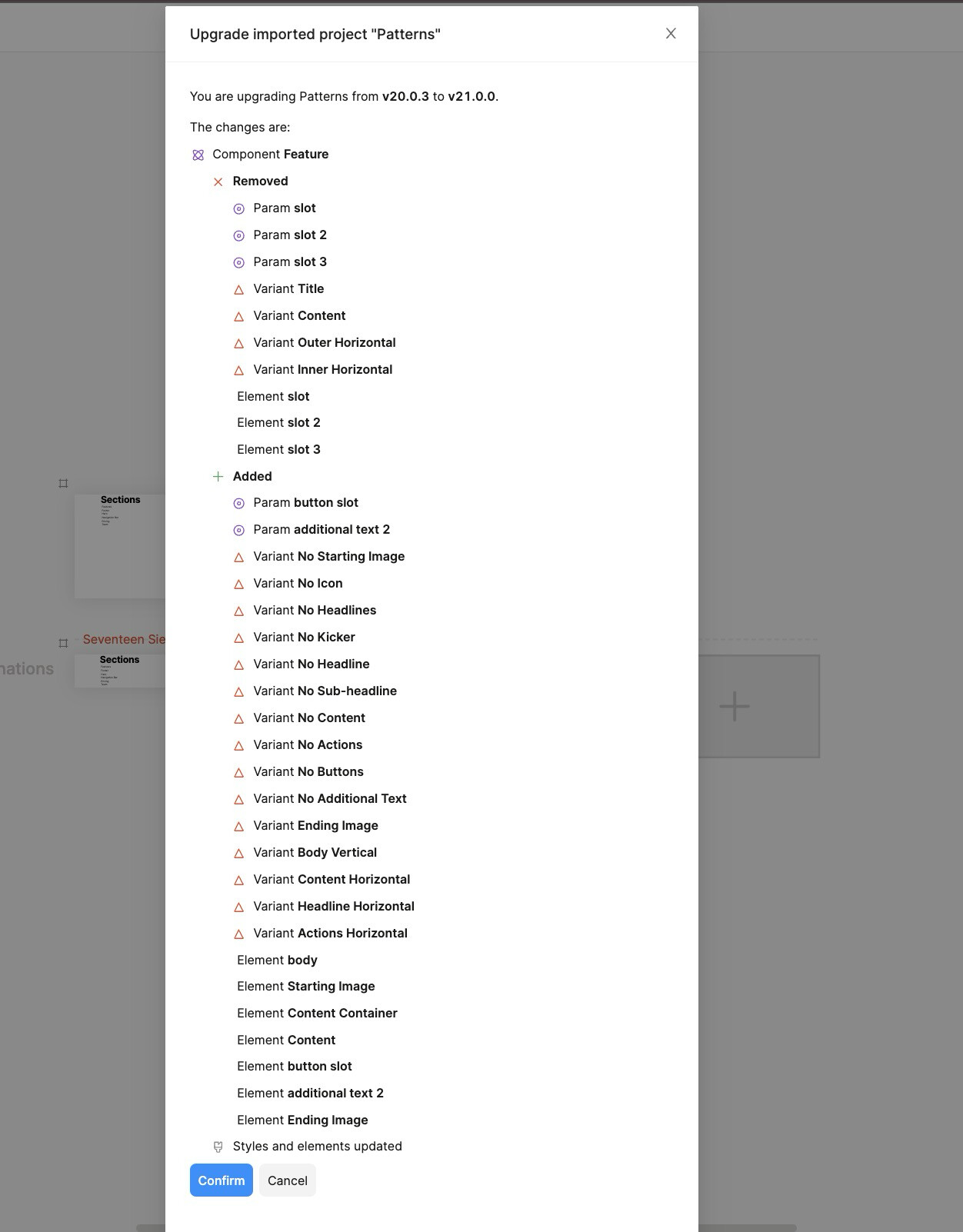 Error encountered while importing new project version - Issues ...